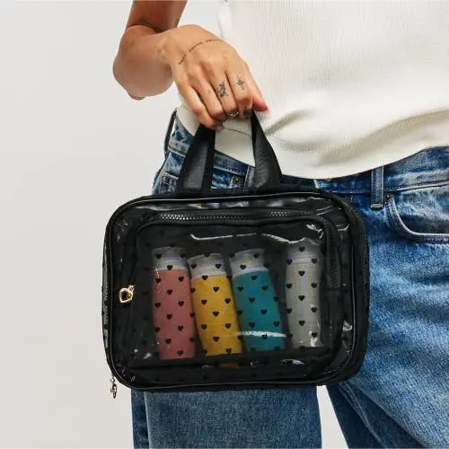 URBAN EXPRESSIONS Kiss & Carry Travel Organizer - Black