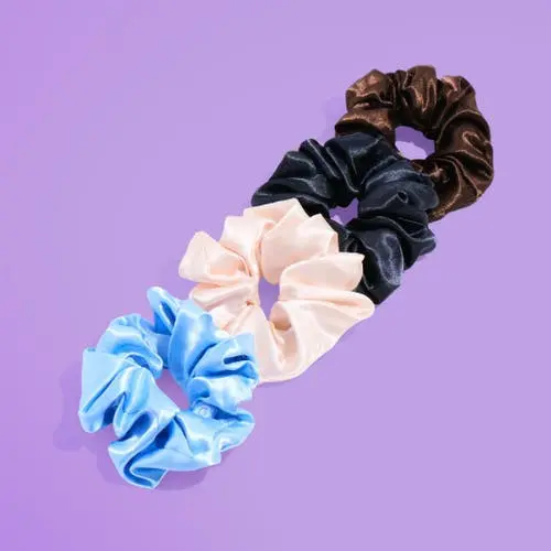 GIMME BEAUTY Large Satin Hair Scrunchies