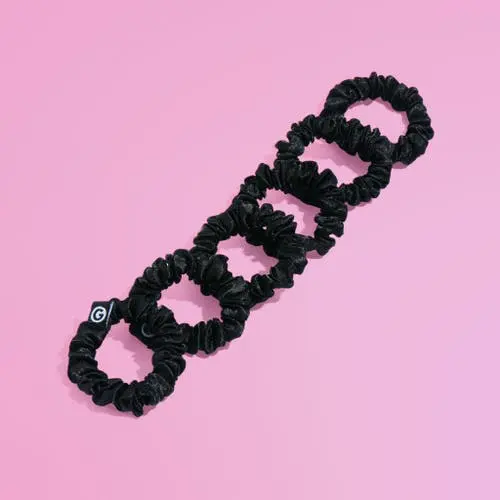 GIMME BEAUTY Slim Satin Hair Scrunchies