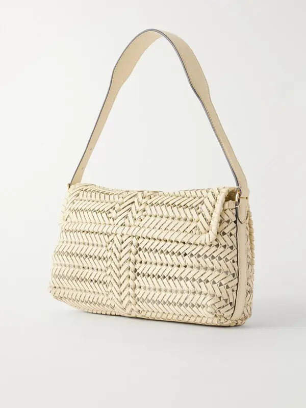 ANYA HINDMARCH The Neeson Woven Leather Shoulder Bag