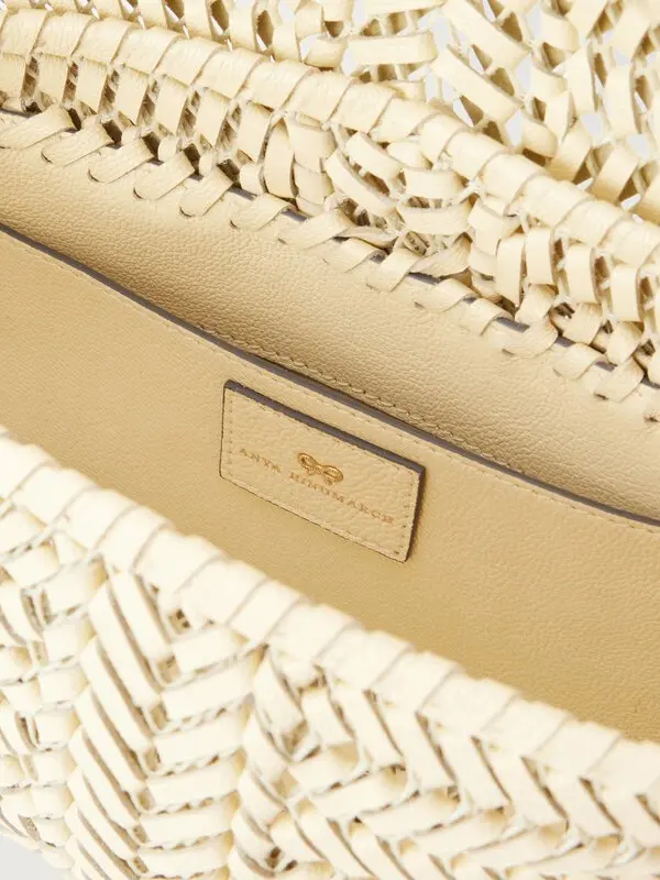 ANYA HINDMARCH The Neeson Woven Leather Shoulder Bag