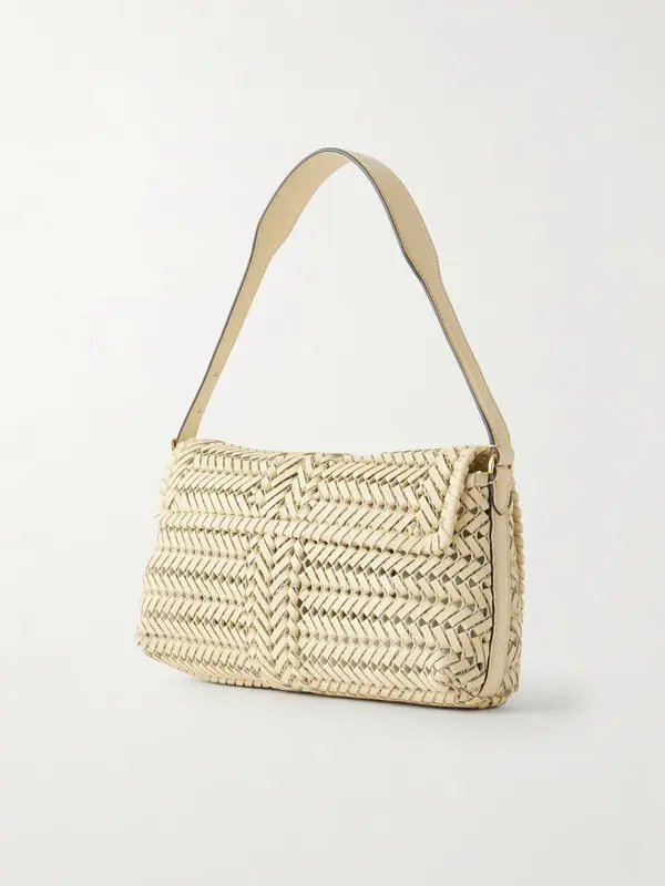 ANYA HINDMARCH The Neeson Woven Leather Shoulder Bag