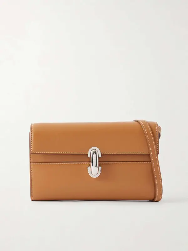 Savette Symmetry Mini Leather Shoulder Bag