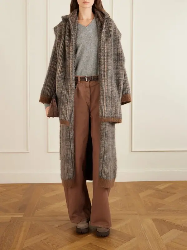 Brunello Cucinelli Suede Bead-embellished Chelsea Boots