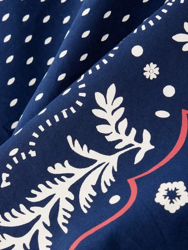 SKALL STUDIO Juniper Printed Organic Cotton Scarf