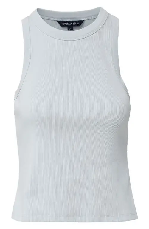 Veronica Beard Jordyn Ribbed Crop Tank