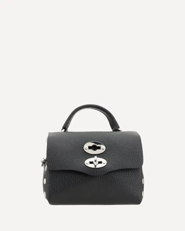 ZANELLATO Postina Shoulder Bag - Black