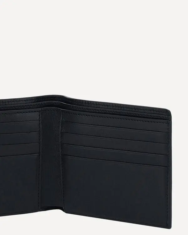 Balenciaga Leather Wallet - Black
