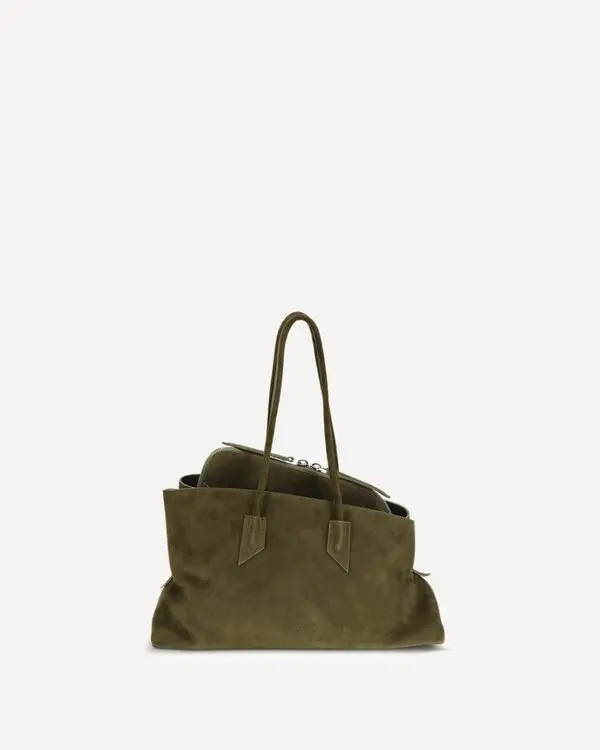Attico La Passeggiata Shoulder Bag - Khaki