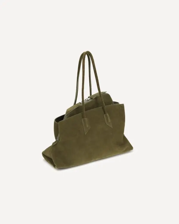 Attico La Passeggiata Shoulder Bag - Khaki