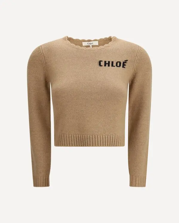Chloé Logo Sweater Feale
