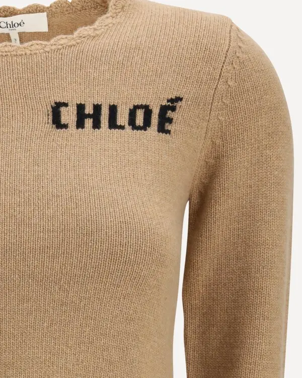 Chloé Logo Sweater Feale