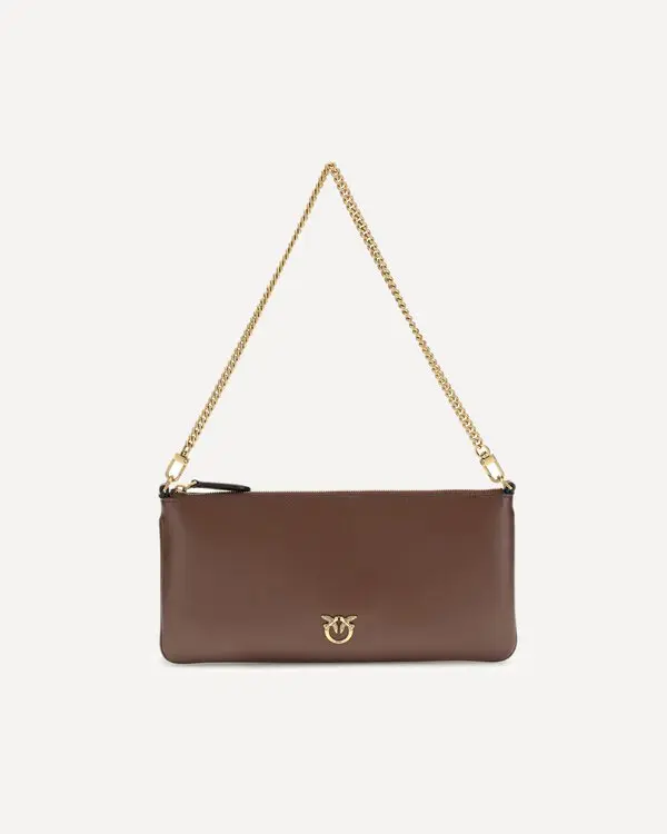 Pinko Leather Shoulder Bag