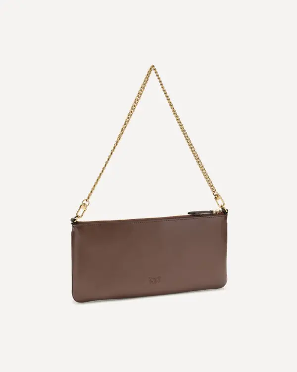 Pinko Leather Shoulder Bag