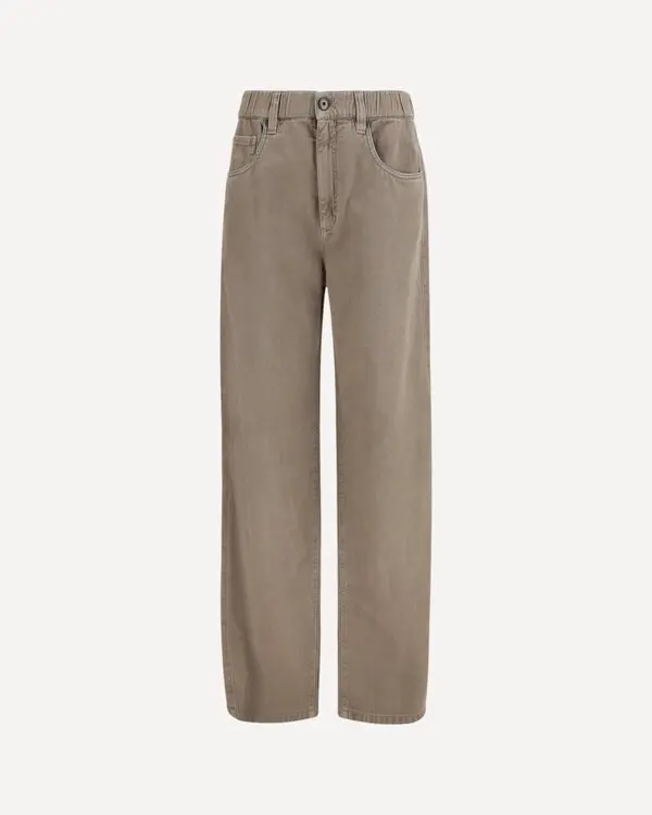 Brunello Cucinelli Wide-leg Jeans - Beige