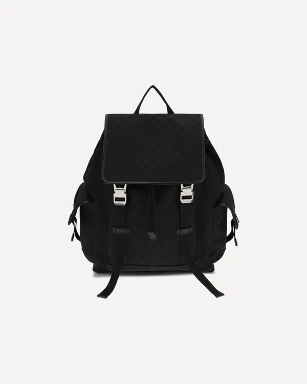 Gucci Large Gg Fabric Backpack