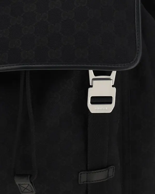 Gucci Large Gg Fabric Backpack