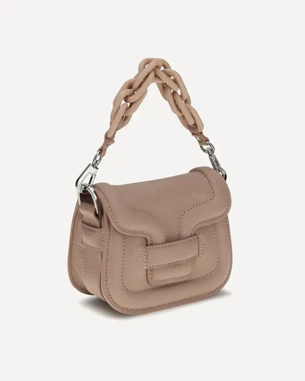 Pierre Hardy Alphaville Leather Handbag With Chain Strap
