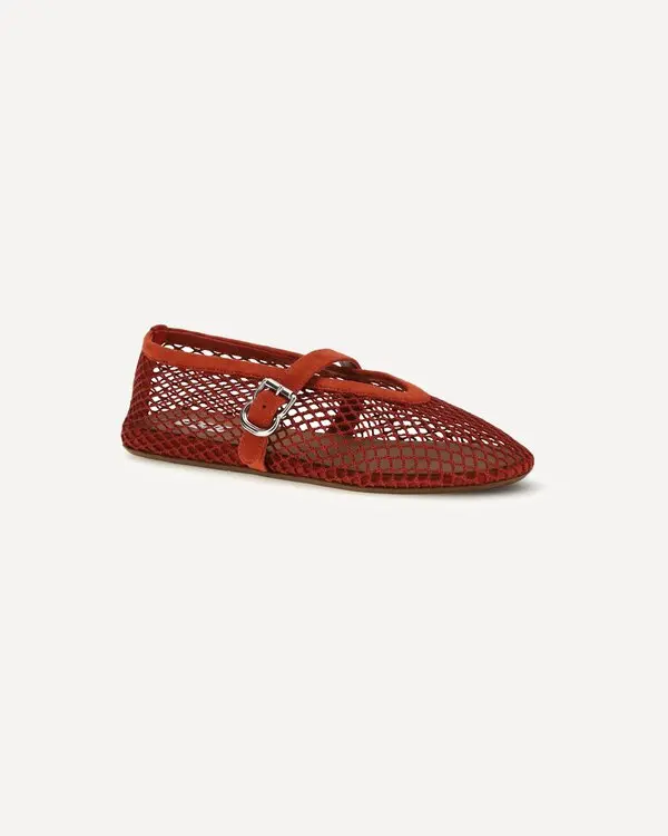 Alaïa Mesh Ballerinas