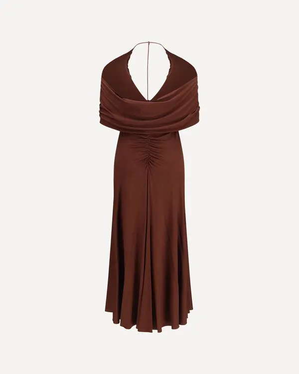 SELF-PORTRAIT Jersey Midi Dress