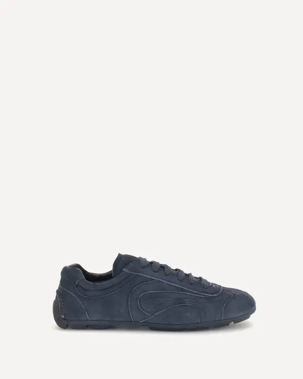 Prada Monte Carlo Re-edition 2005 Suede Sneakers - Blue