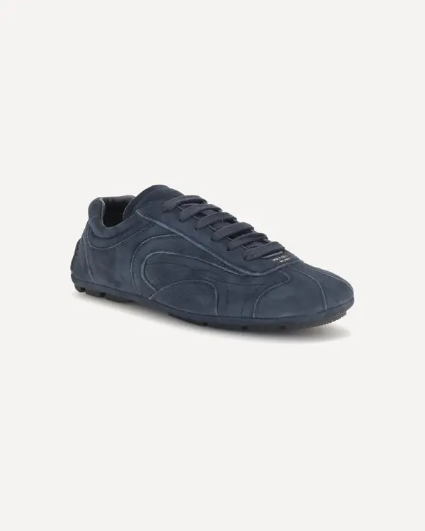 Prada Monte Carlo Re-edition 2005 Suede Sneakers - Blue