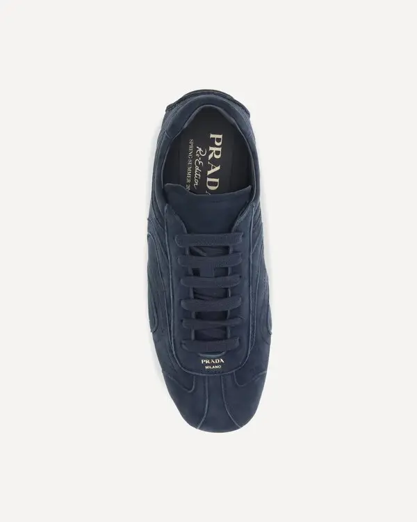 Prada Monte Carlo Re-edition 2005 Suede Sneakers - Blue