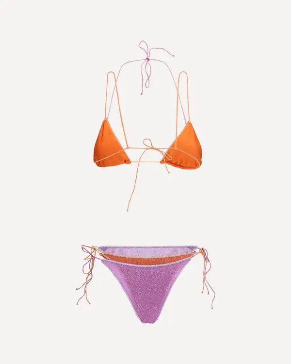 Oseree Luière Two-tone Bikini Feale