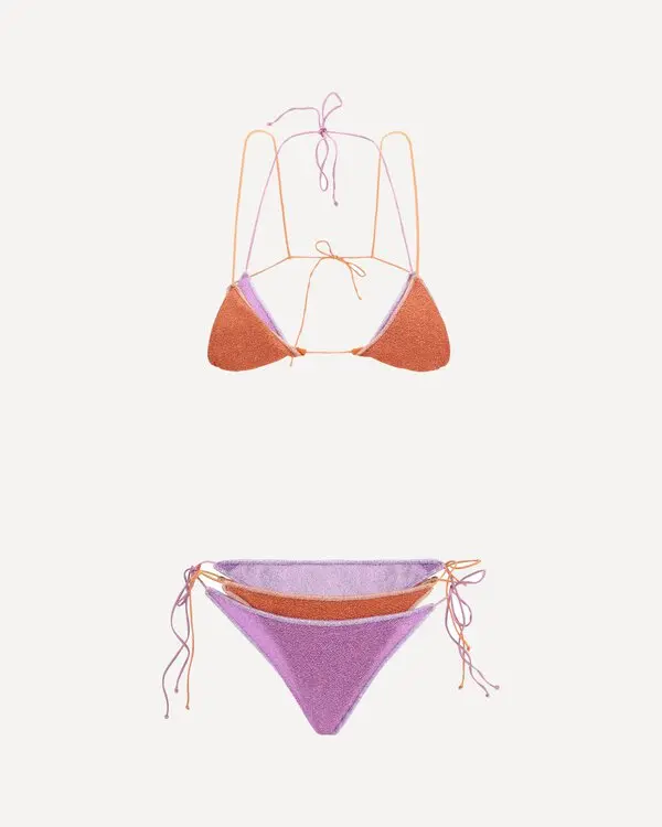 Oseree Lumière Two-tone Bikini - Multicolour