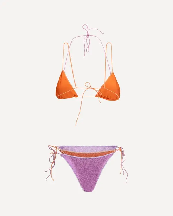Oseree Lumière Two-tone Bikini - Multicolour