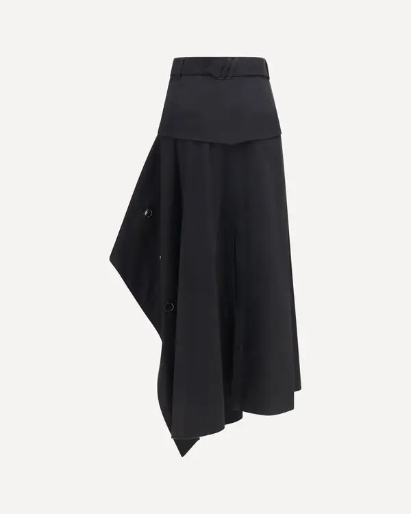 Burberry Heather Asymmetric Skirt