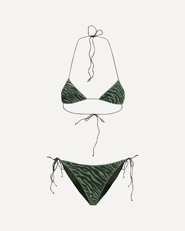 Oseree Lumière Candy Bikini - Green