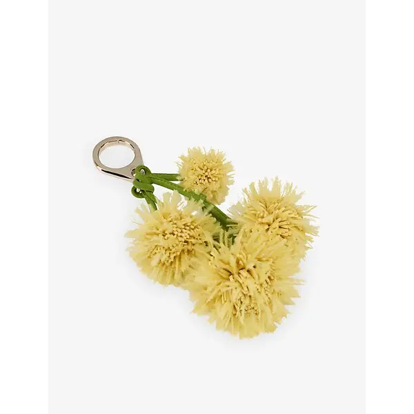 CHRISTIAN LOUBOUTIN Mimosa Flower Bag Charm