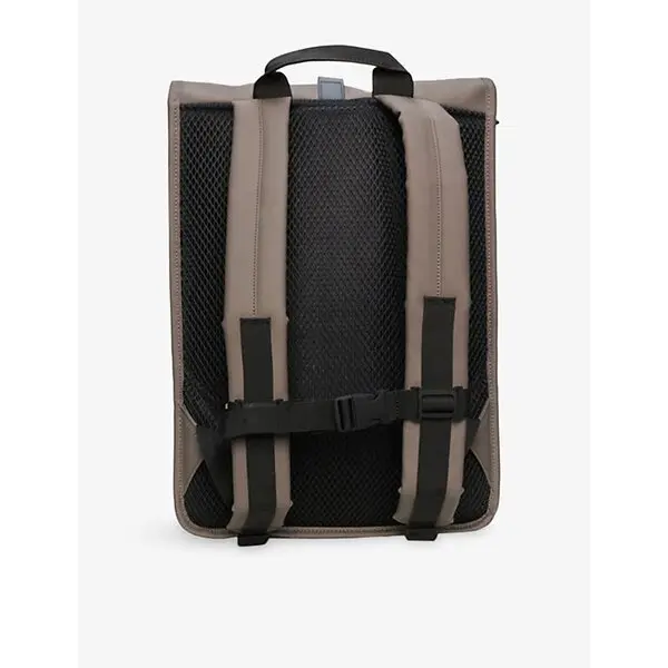 Rains Rolltop Woven Rucksack - Cinder