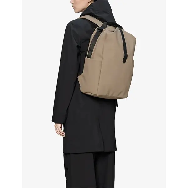 Rains Clip Front Backpack - Beige