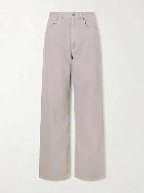 Phoebe Philo High-rise Straight-leg Jeans - Gray