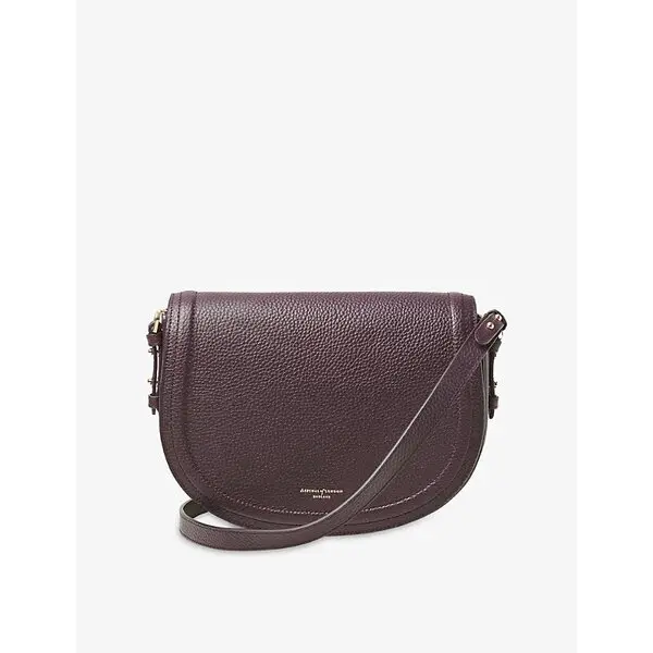 ASPINAL OF LONDON Stella Leather Cross-body Bag - Fig