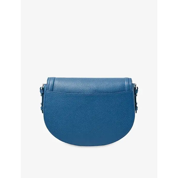 ASPINAL OF LONDON Stella Leather Cross-body Bag - Topaz