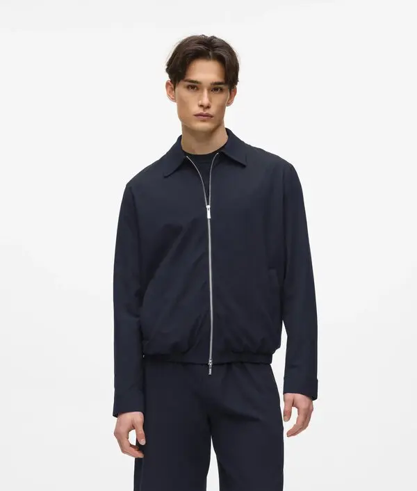Karl Lagerfeld Blouson Jacket - Navy