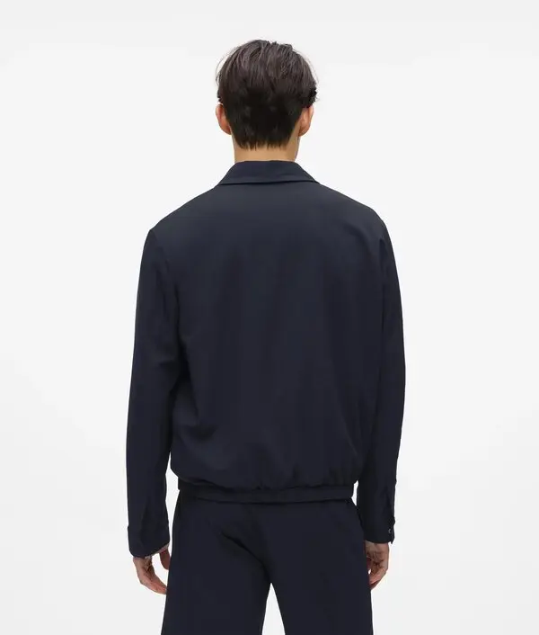Karl Lagerfeld Blouson Jacket - Navy