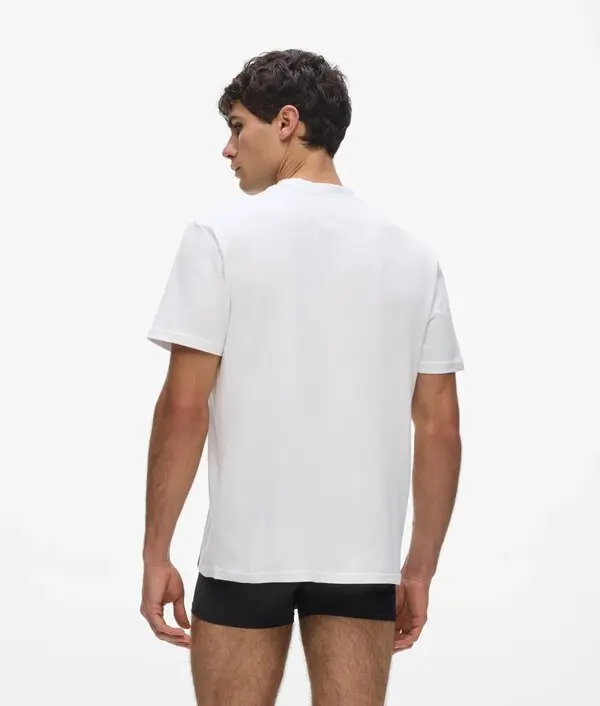 Karl Lagerfeld Vertical Logo Pajama T-shirt