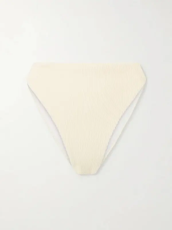 HAIGHT. Mah Ribbed Bikini Briefs - Neutrals
