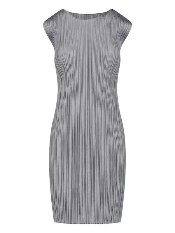 PLEATS PLEASE Mini Dress - Gray