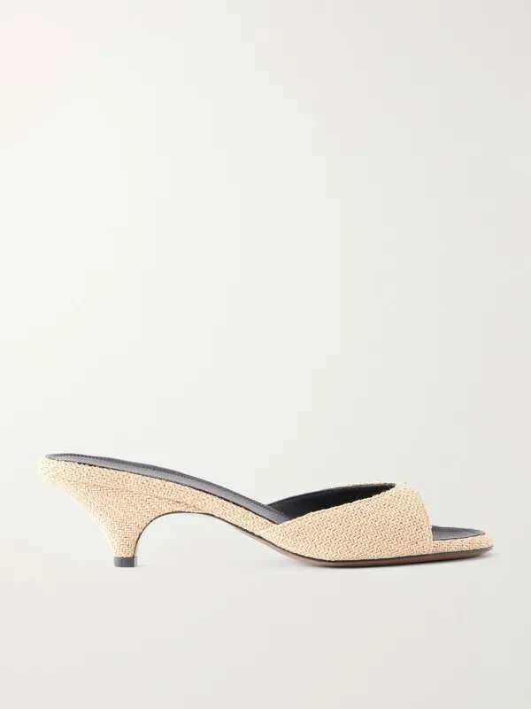 NEOUS Hynia 40 Raffia Mules