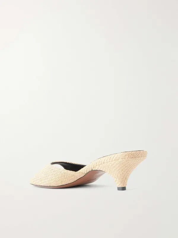 NEOUS Hynia 40 Raffia Mules