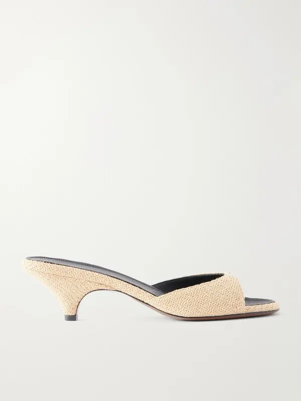 NEOUS Hynia Raffia Mules