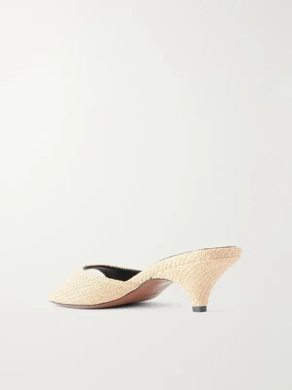NEOUS Hynia Raffia Mules