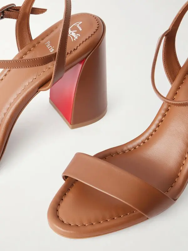 CHRISTIAN LOUBOUTIN Jane 85 Leather Sandals