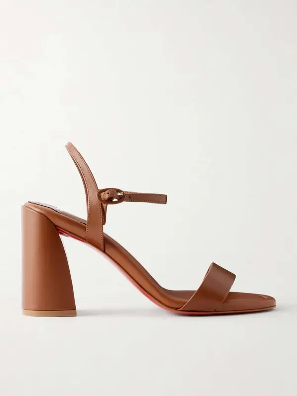 CHRISTIAN LOUBOUTIN Jane 85 Leather Sandals