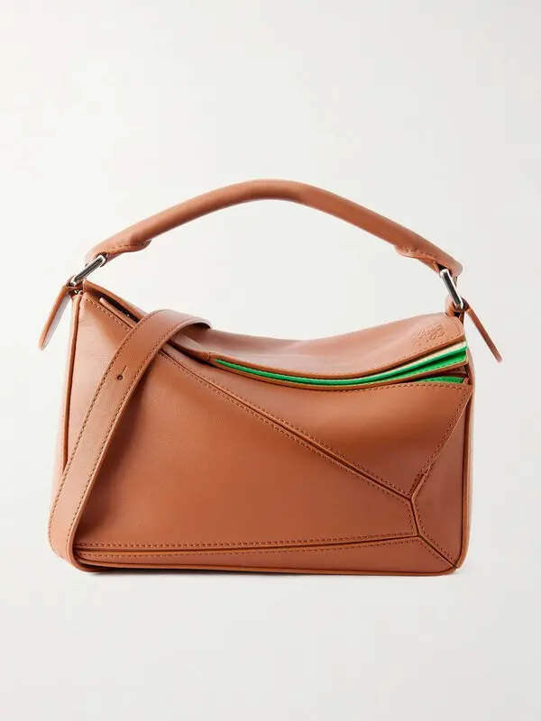 Loewe Puzzle Layers Small Leather Shoulder Bag